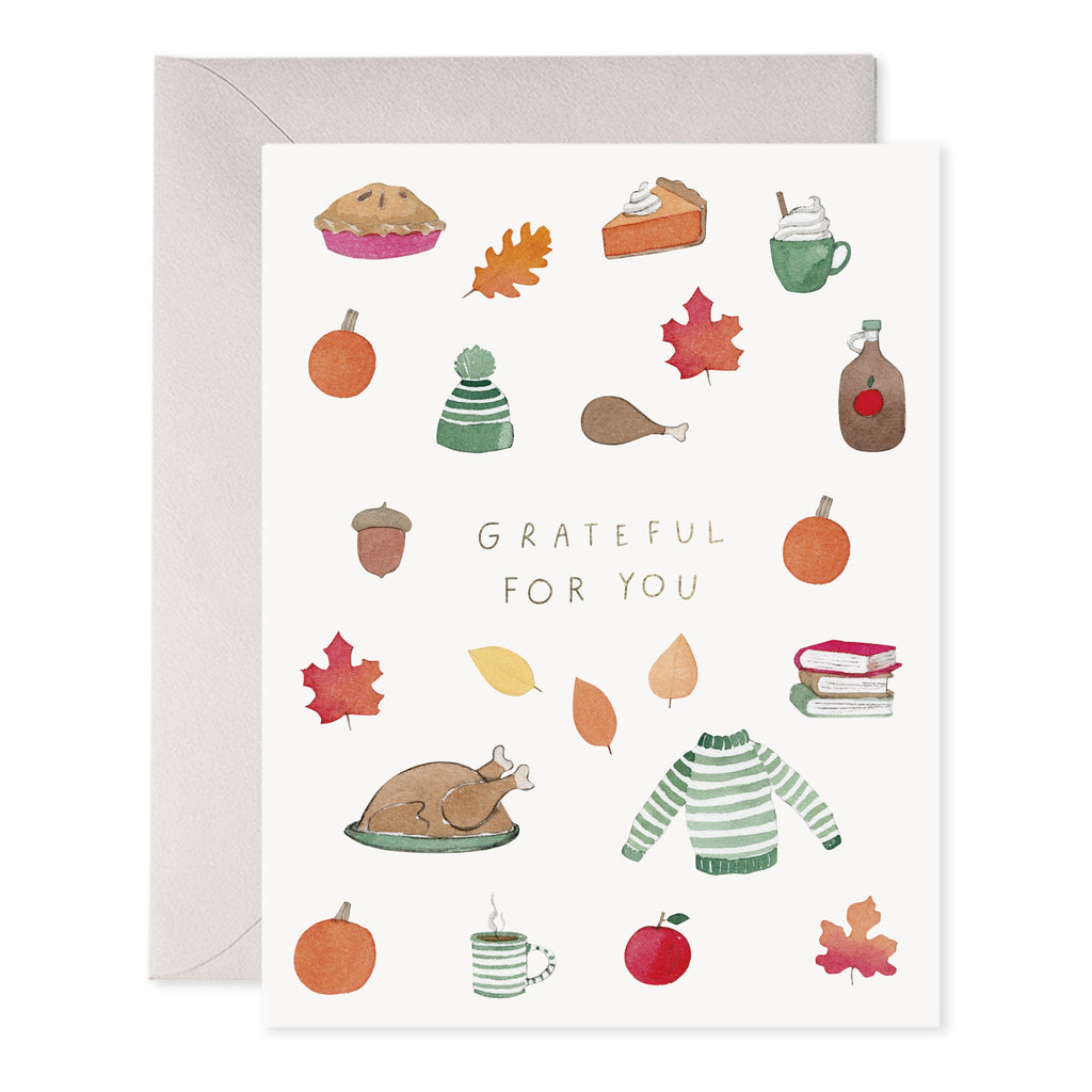 Crisp and Cozy Thanksgiving Card