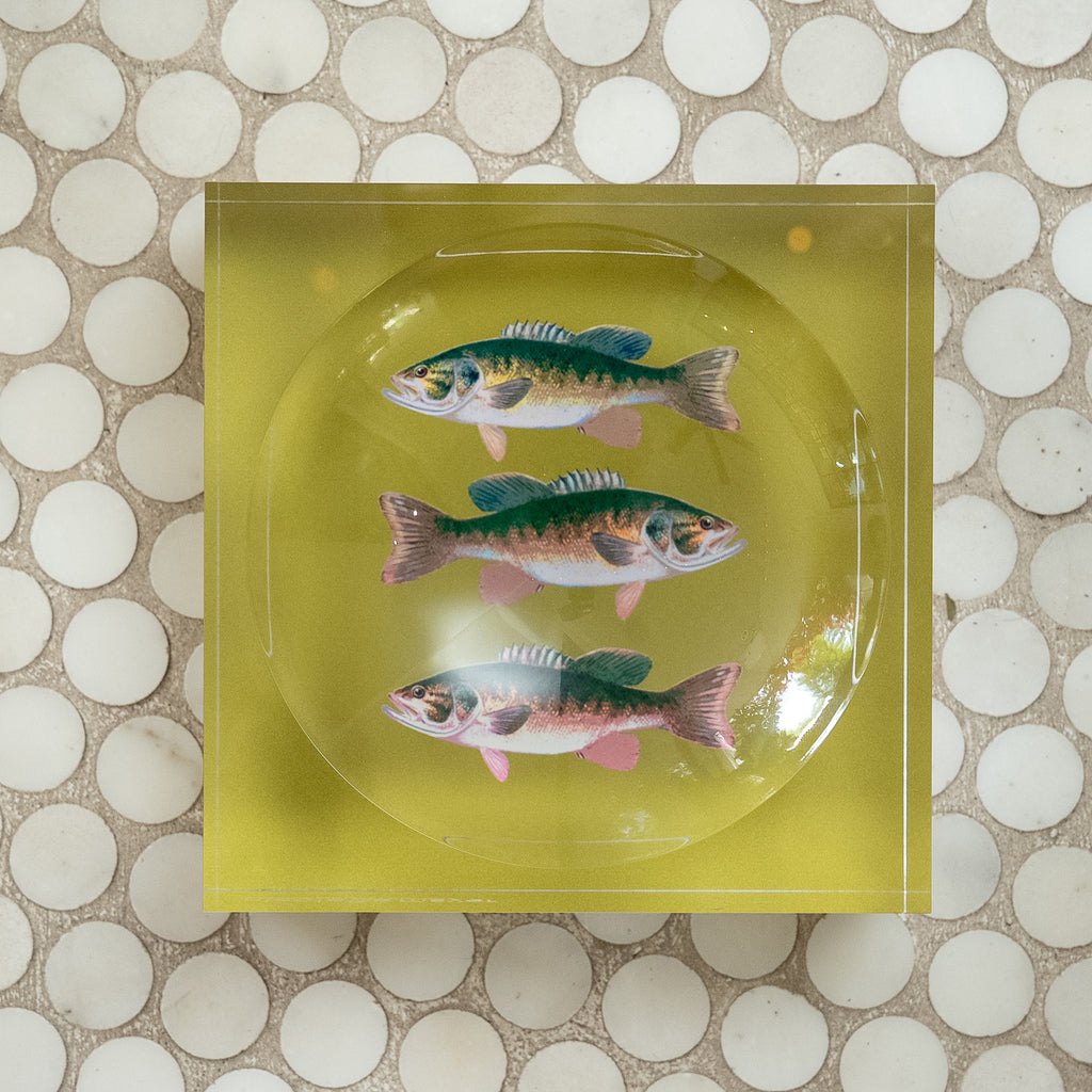 Bass Acrylic Candy Dish